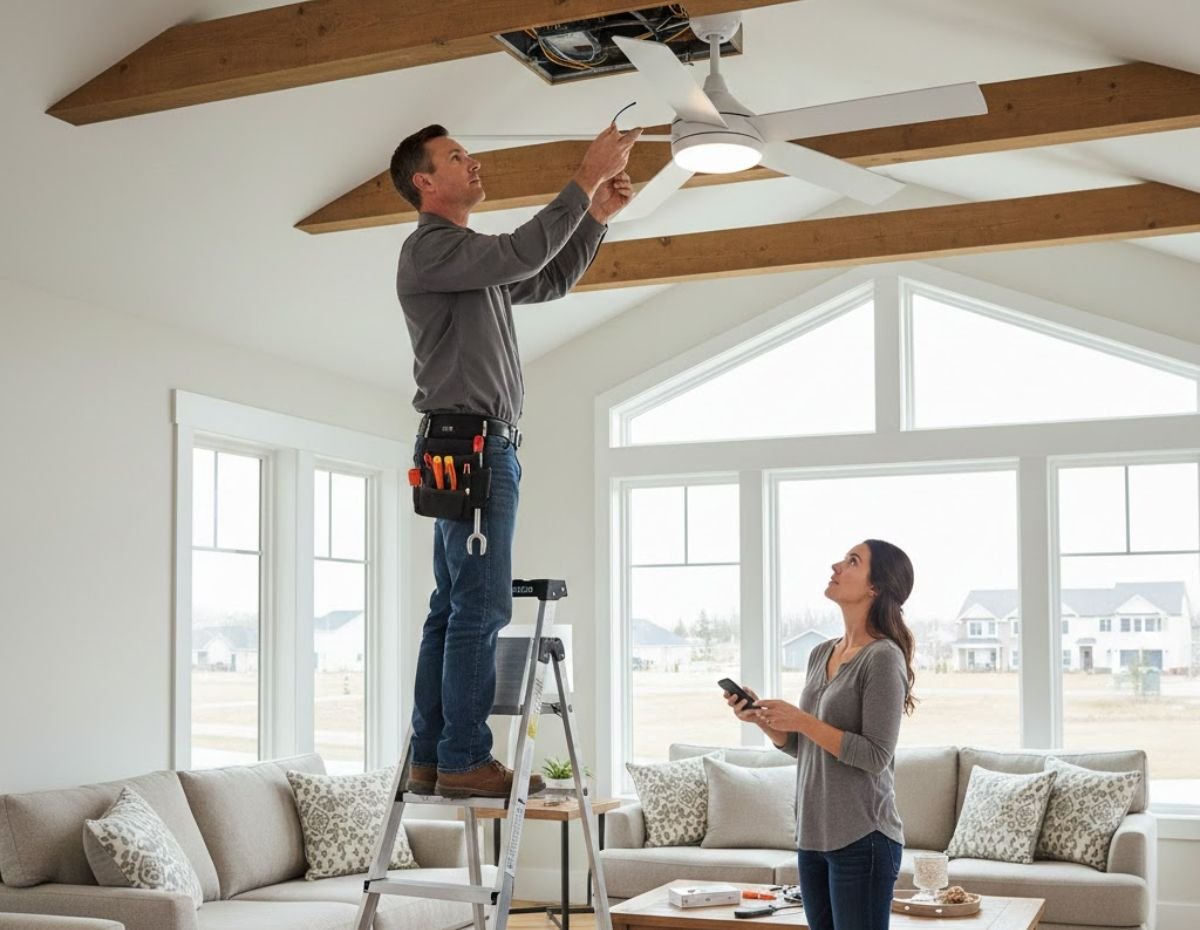 Ceiling Fan Installation Near Me - Plumbing Guider