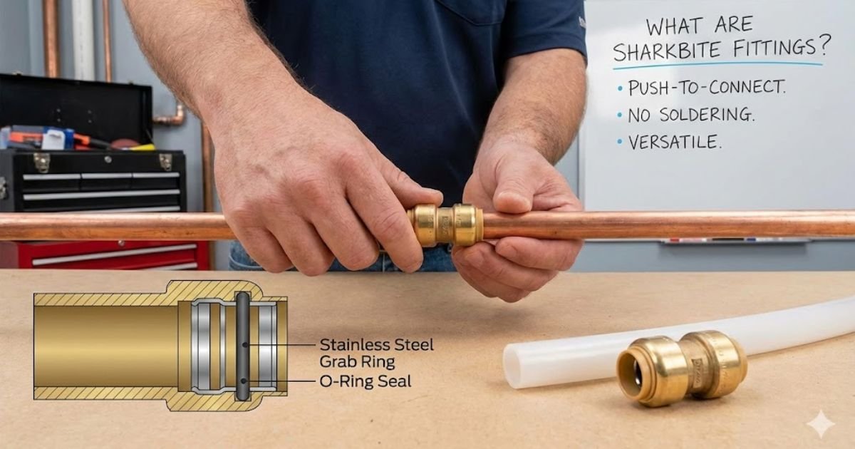 What Are Sharkbite Fittings In Plumbing Plumbing Guider