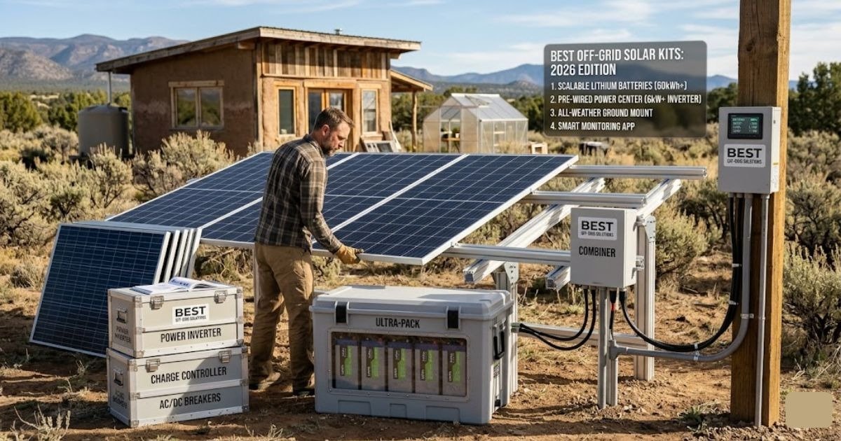 Best Off-Grid Solar Kits in the USA: Complete Buyer’s Guide - Plumbing ...